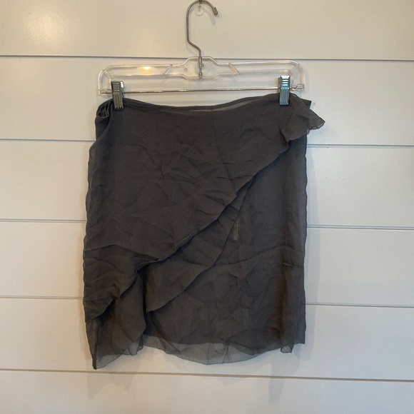 SKIMS | Swim | 854 Nwt Skims Crinkle Silk Cover Ups Wrap Skirt Color ...